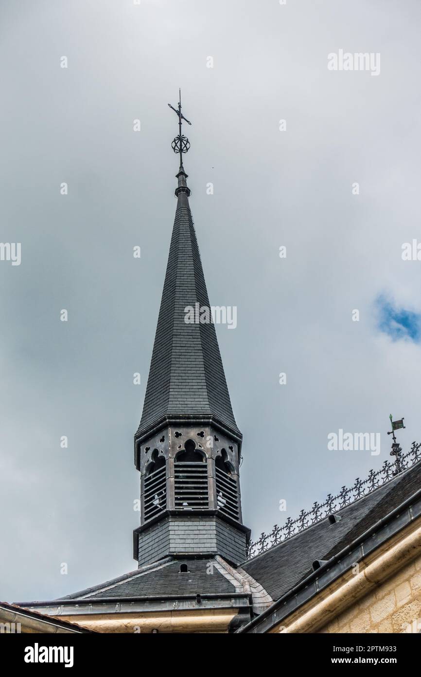 Chapel of Chartreuse de Champmol, former Carthusian monastery. Architect: Pierre-Paul Petit ...
