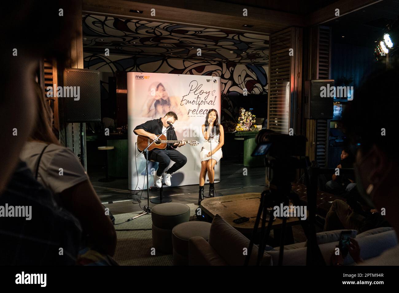 Bangkok, Thailand. 28th Apr, 2023. Producer and songwriter Richard ...