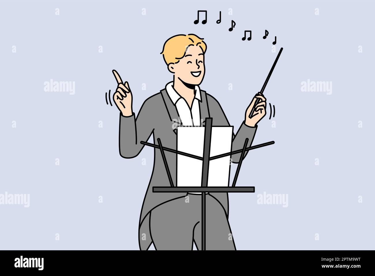 Band Director Cartoon