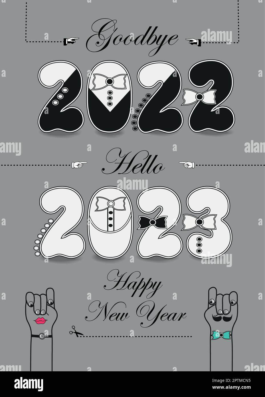 Goodbye 2022 hello 2023 hi-res stock photography and images - Alamy