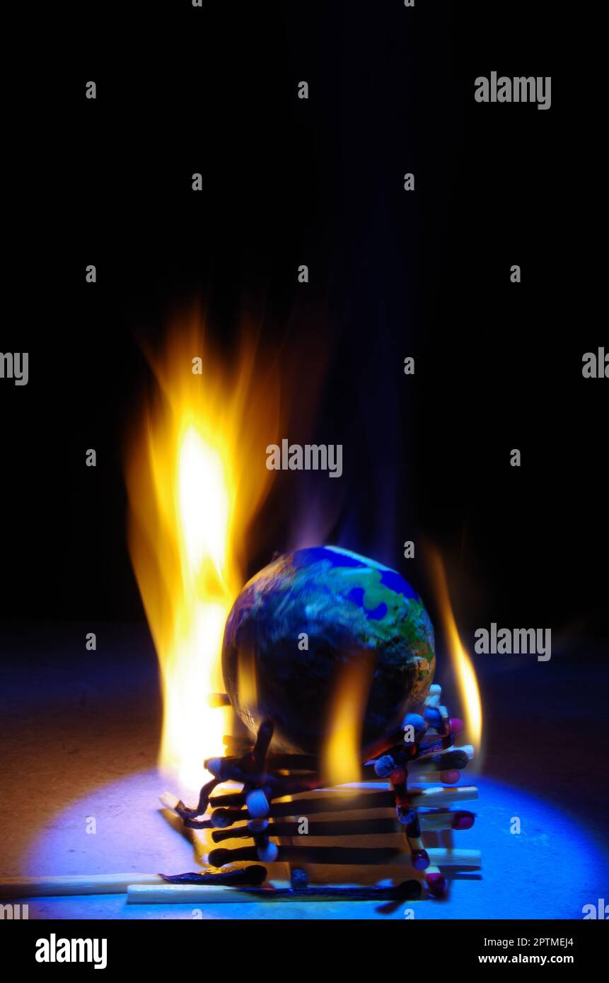 Destroyed earth planet hi-res stock photography and images - Alamy