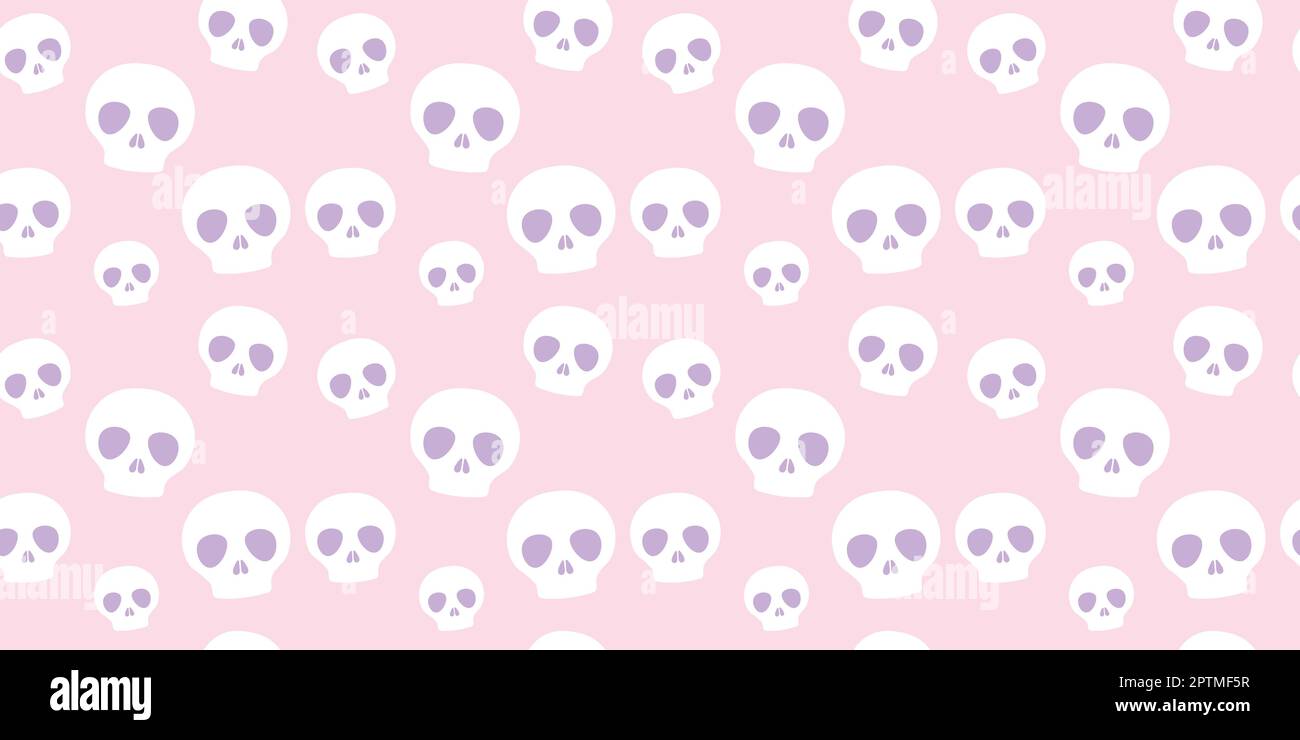 Repeating pattern of skulls hi-res stock photography and images - Alamy