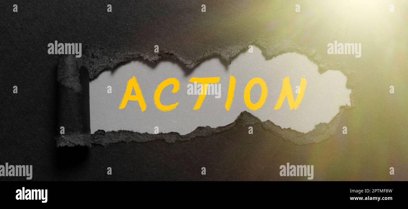 Conceptual display Action, Concept meaning fact or process doing ...