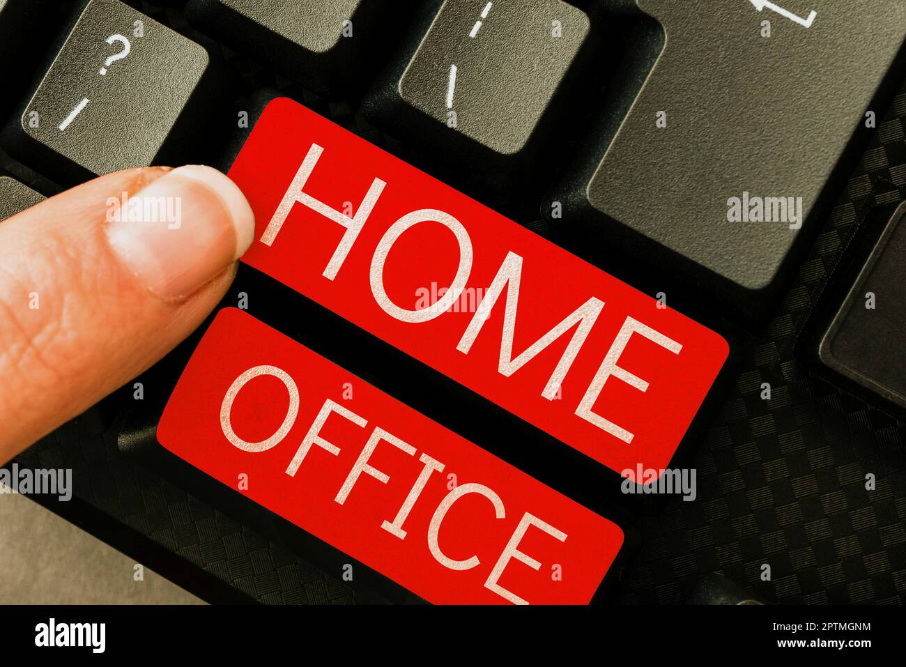 Conceptual display Home Office, Business concept space designated in a ...