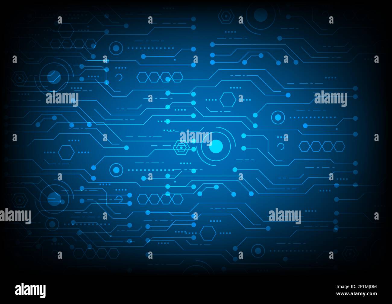 Circuit technology background with hi-tech digital data connection Stock Vector Image & Art - Alamy