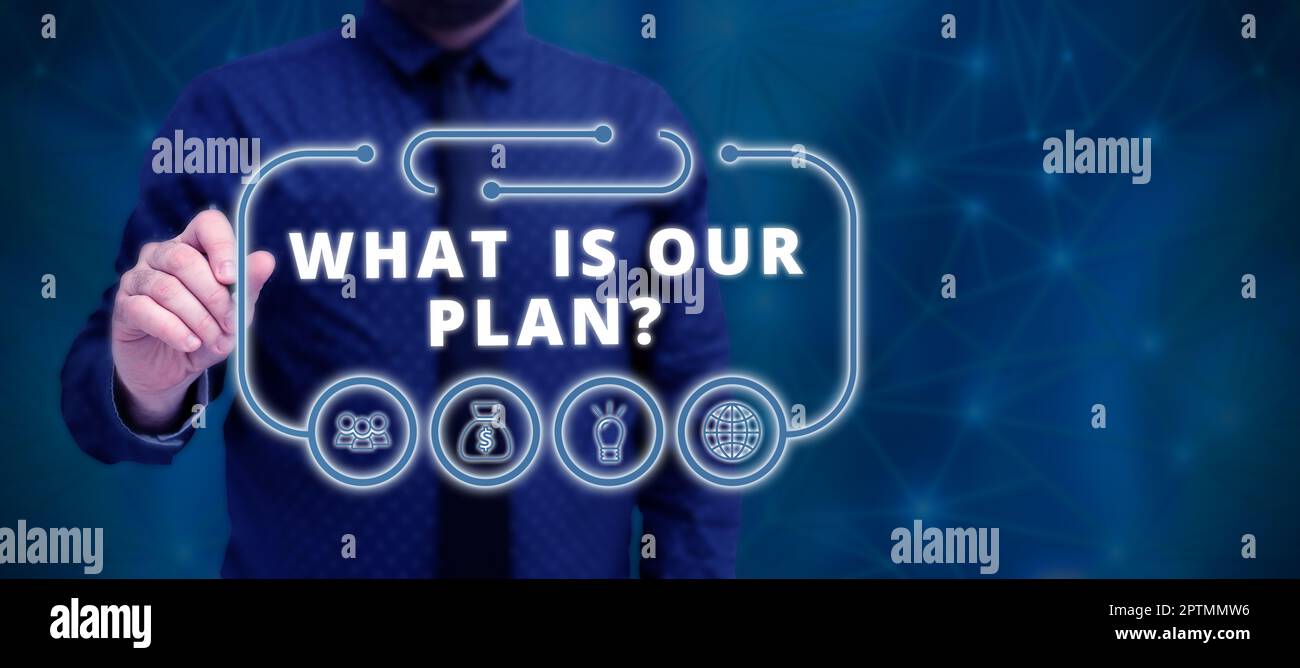 Text showing inspiration What Is Our Planquestion, Business showcase ... Text showing inspiration What Is Our Planquestion, Business showcase ...