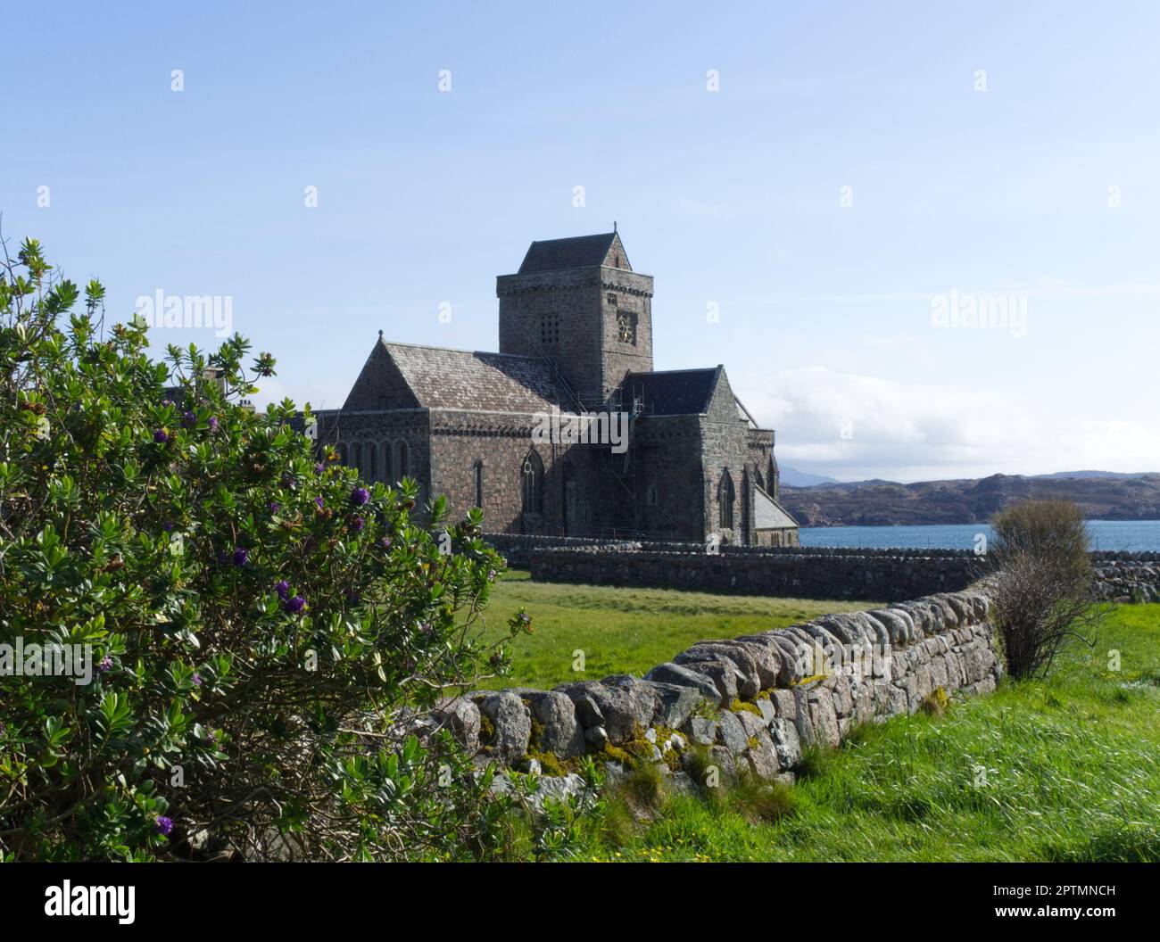 Views of Iona Abbey Scotland Stock Photo - Alamy