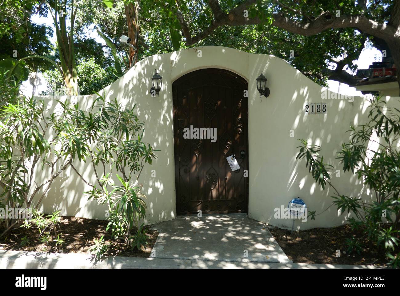 Los Angeles, California, USA 27th April 2023 George Parrish Former Home ...