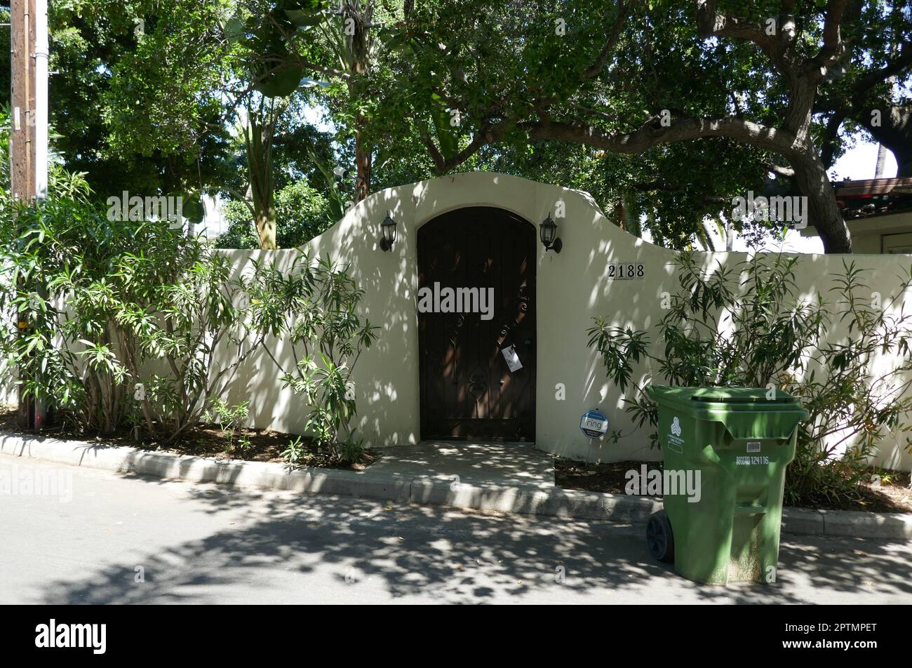 Los Angeles, California, USA 27th April 2023 George Parrish Former Home ...