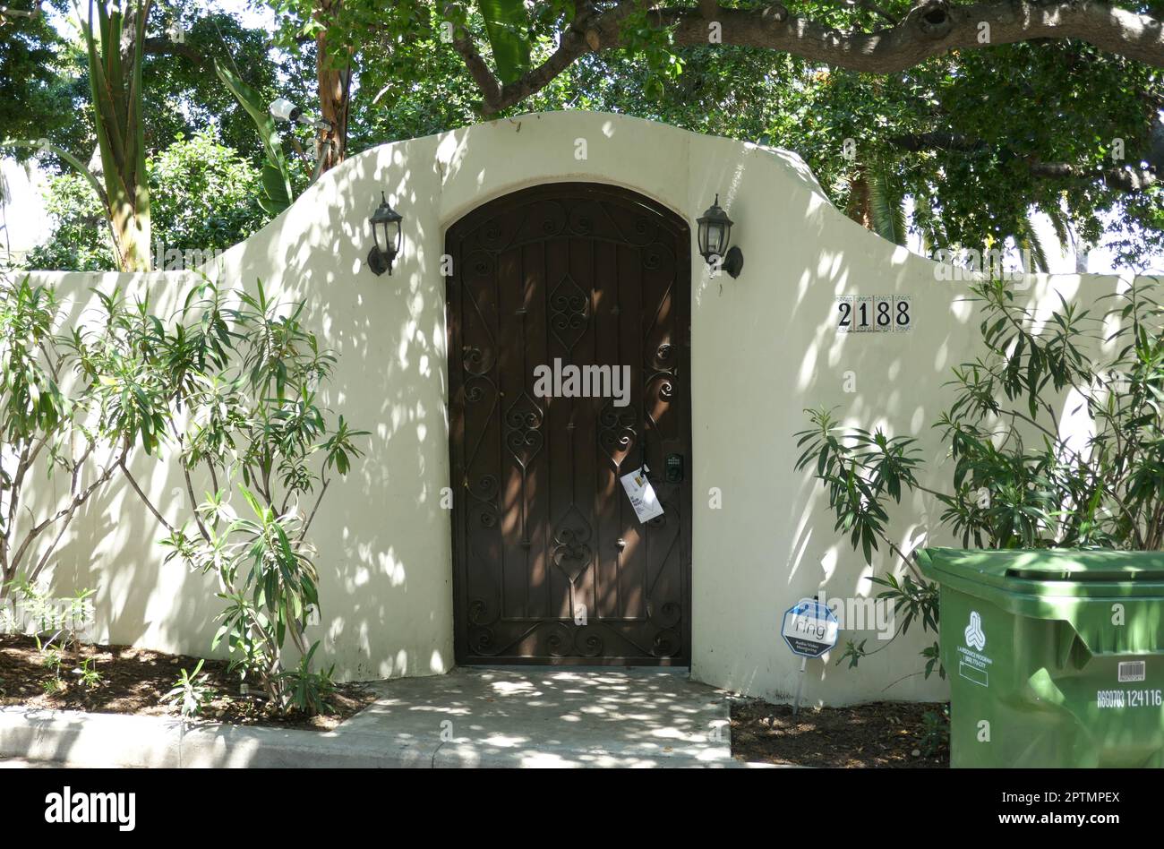 Los Angeles, California, USA 27th April 2023 George Parrish Former Home ...