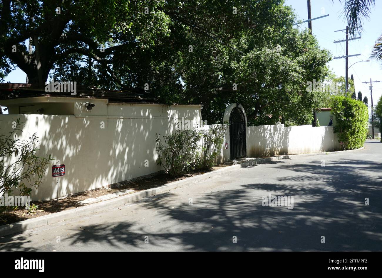 Los Angeles, California, USA 27th April 2023 George Parrish Former Home ...