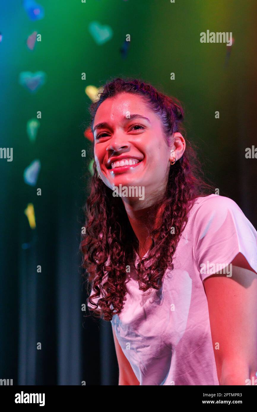 Olivia Sinclair, actress. Picture taken at Final rehersal for ENACT: Volume One, a series of ...