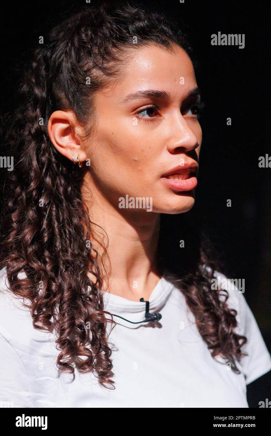 Olivia Sinclair, actress. Picture taken at Final rehersal for ENACT ...