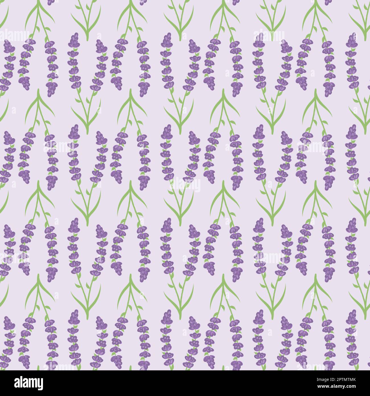 Cute floral lavenders seamless repeat pattern background vector Stock Vector Image & Art - Alamy
