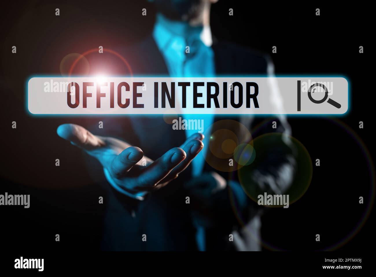 Handwriting text Office Interior, Business approach making indoor ...