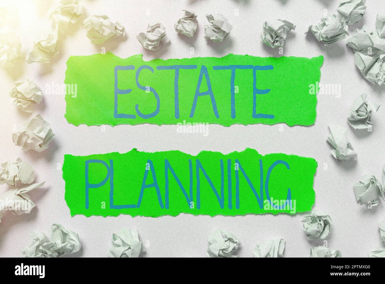 Inspiration showing sign Estate Planning, Business concept preparation ...