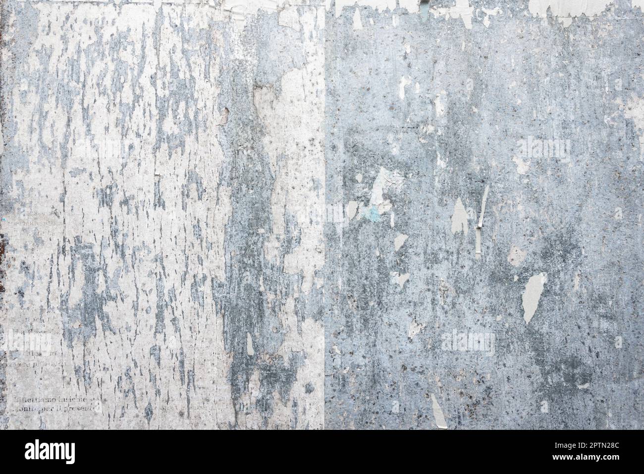 Grunge ripped poster background - texture of torn advertisement on an ...