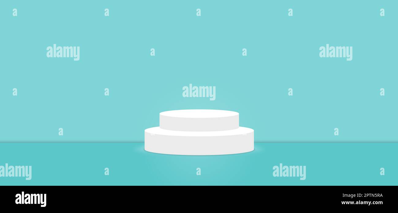 Limpet Shell color abstract with stage podium display platform, modern ...