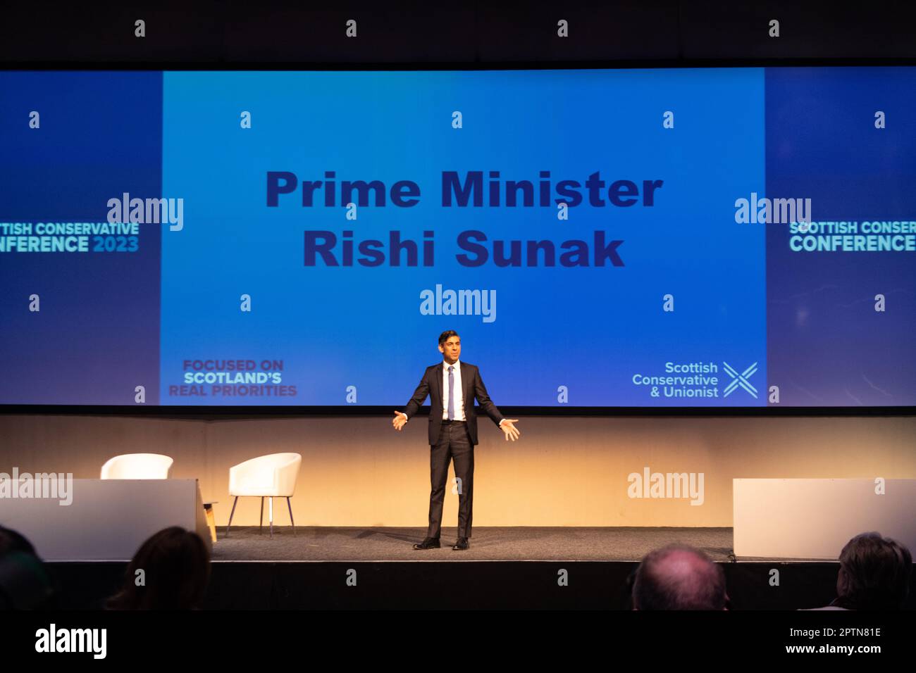 glasgow, Scotland, UK. 28th Apr, 2023. Scottish Conservative Conference ...