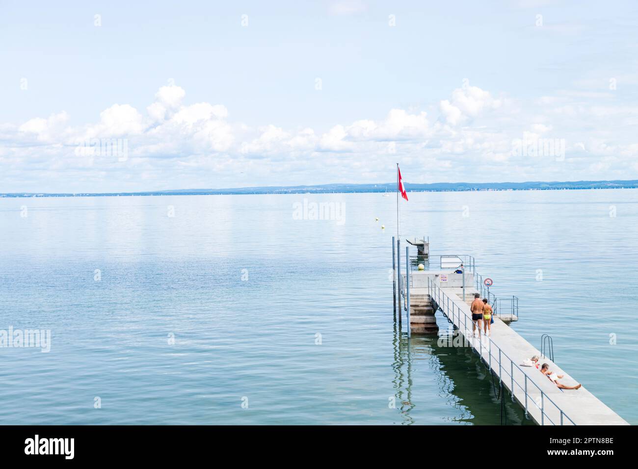 Leisure activities at the beautiful Lake Constance Stock Photo - Alamy
