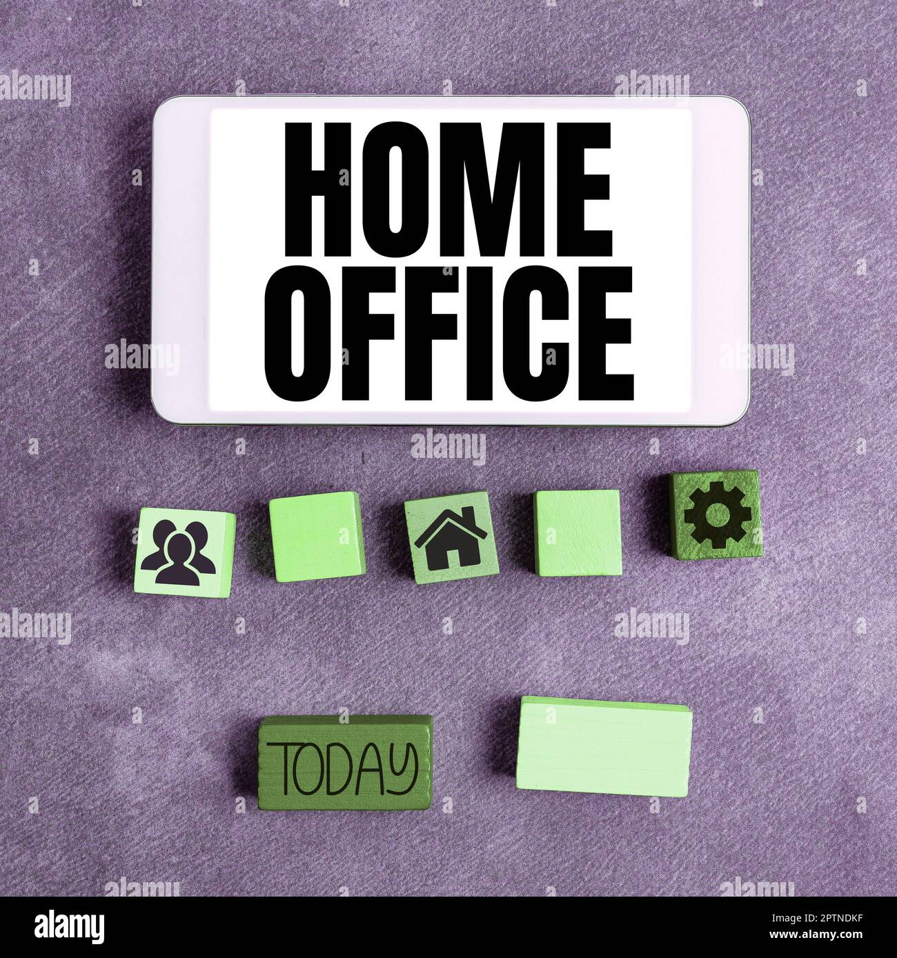 Handwriting text Home Office, Word Written on space designated in a ...