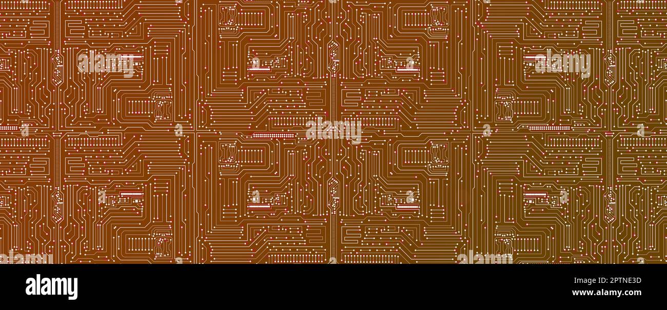 Circuit board on futuristic background hi-res stock photography and ...