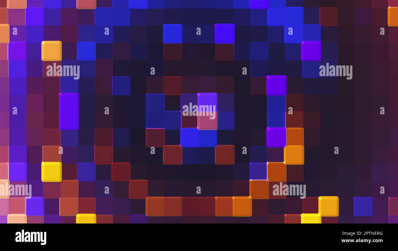 Digital generated futuristic animation holographic hi-res stock ...