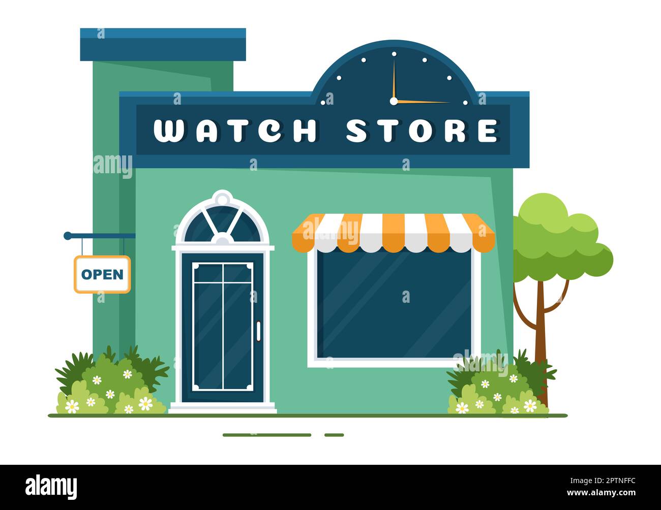 Watches Store Building Where You Buy Watch of Various Models, Analog ...