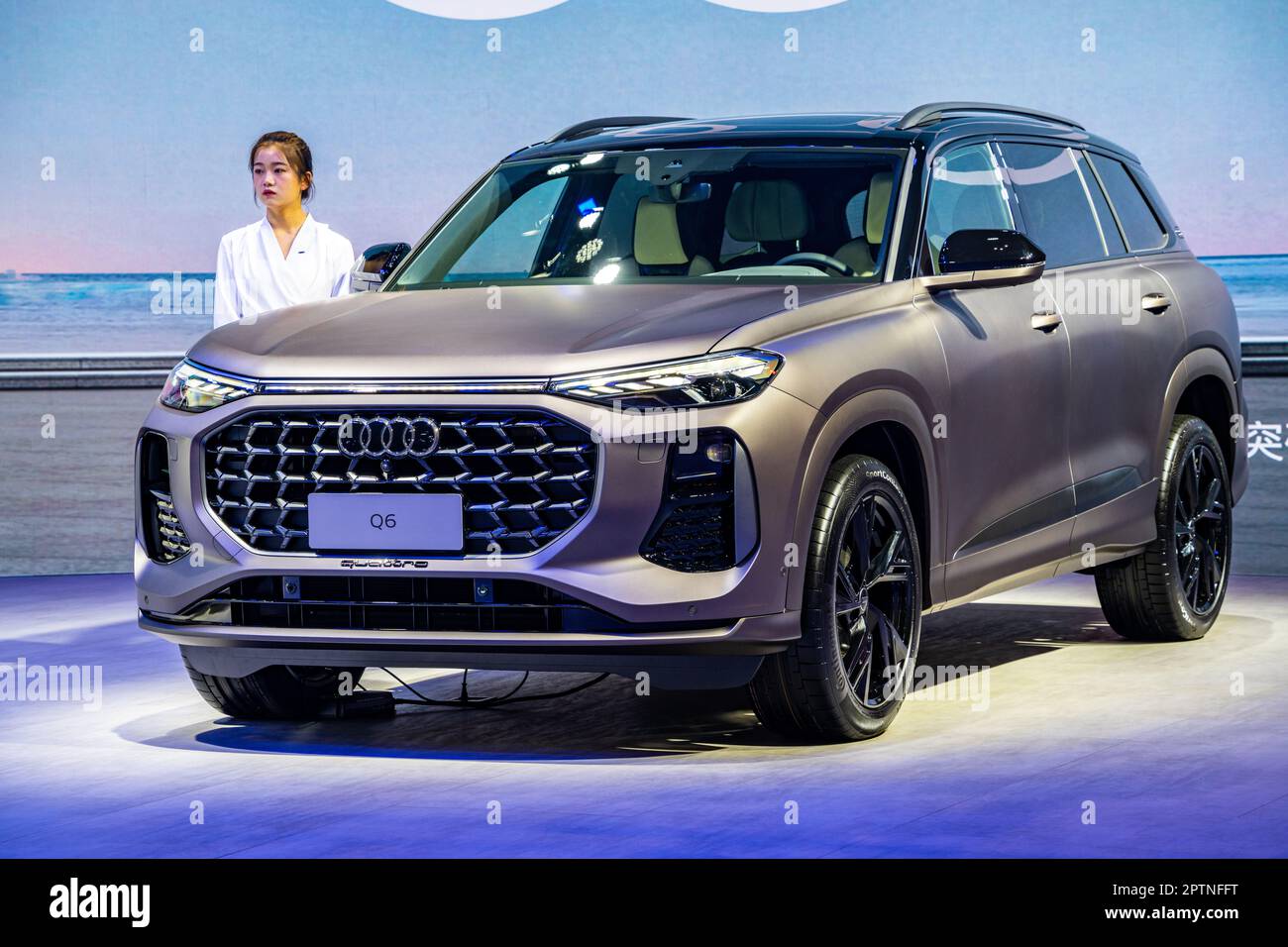 The China only Audi Q6 produced by the Shanghai joint venture on ...