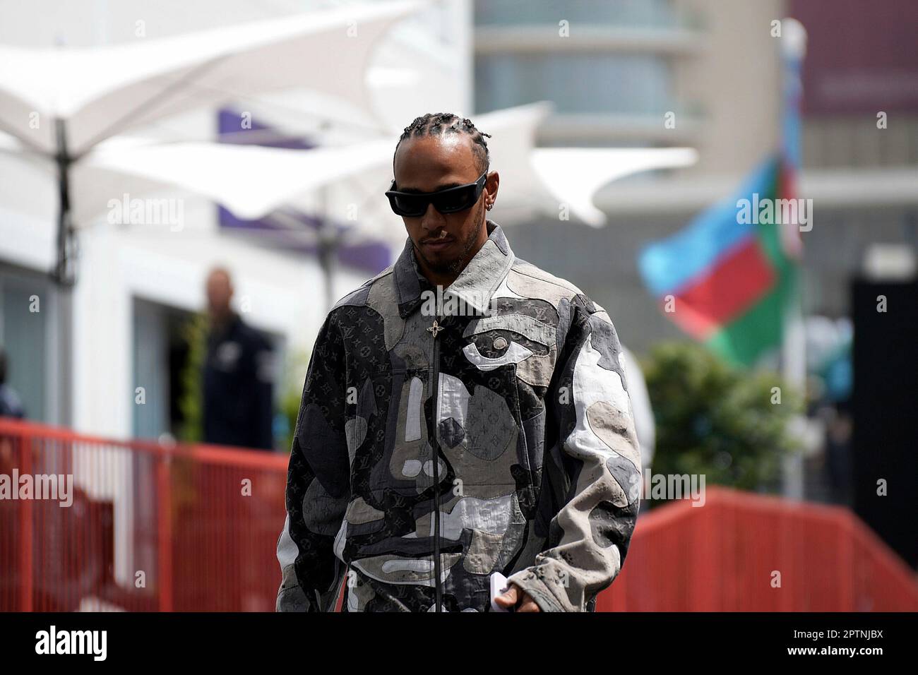 Baku, Aserbaidschan. 28th Apr, 2023. April 28, 2023, Baku City Circuit ...