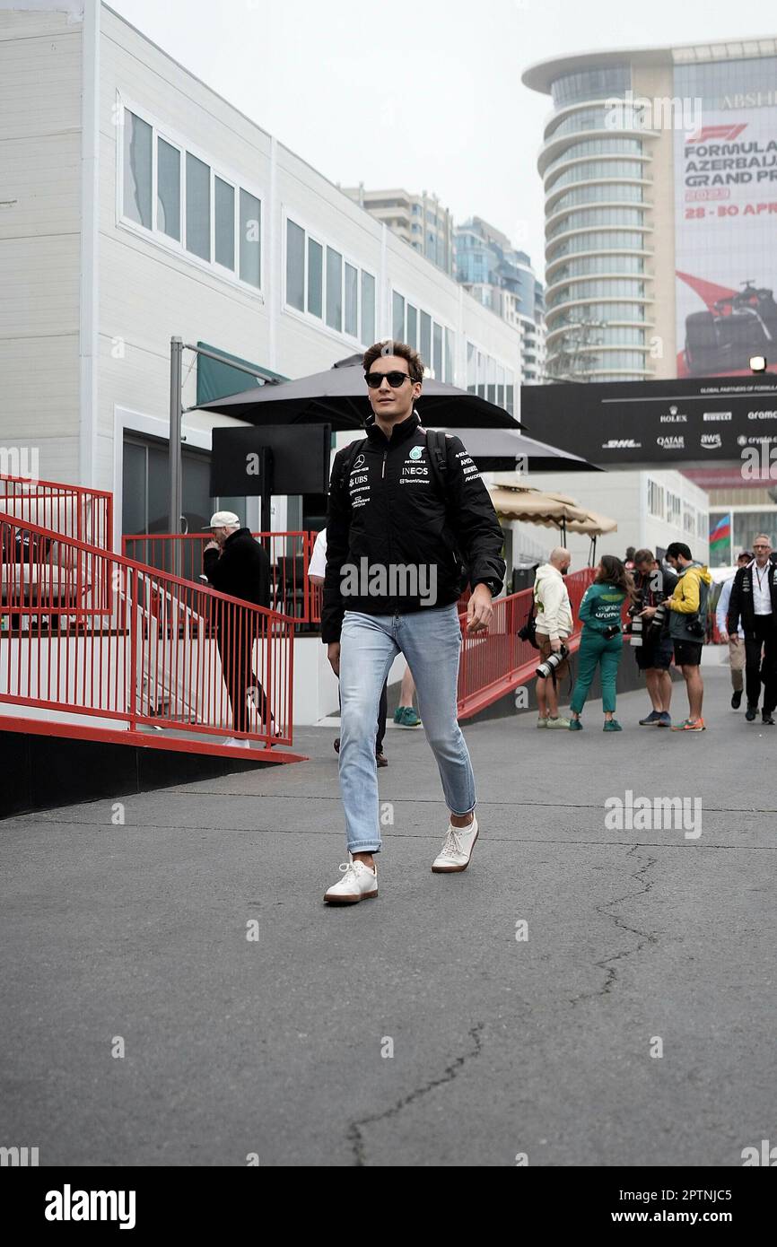 Baku, Aserbaidschan. 28th Apr, 2023. April 28, 2023, Baku City Circuit, Baku, FORMULA 1 ...