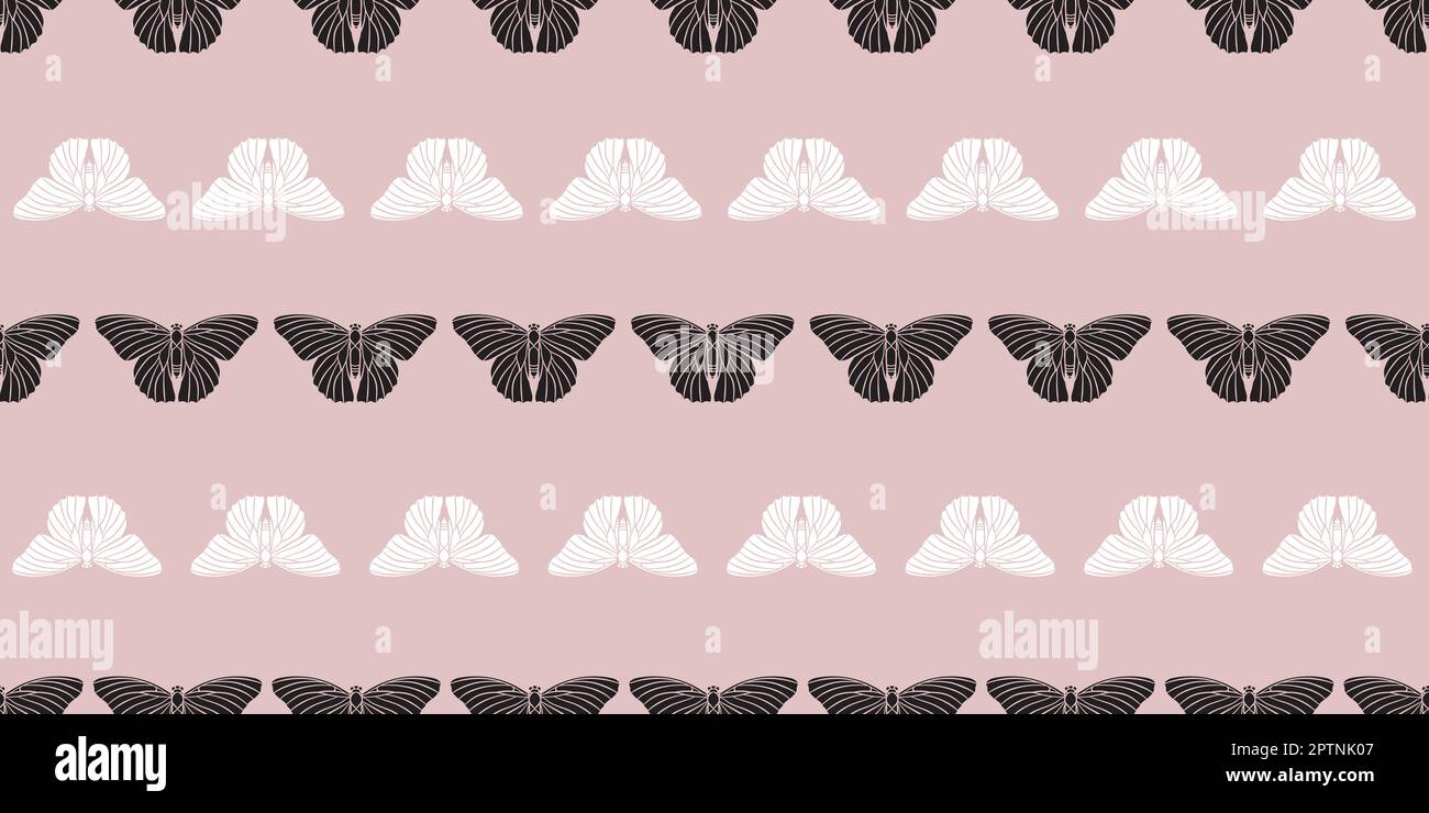 Butterfly seamless repeat pattern vector background Stock Vector Image ...