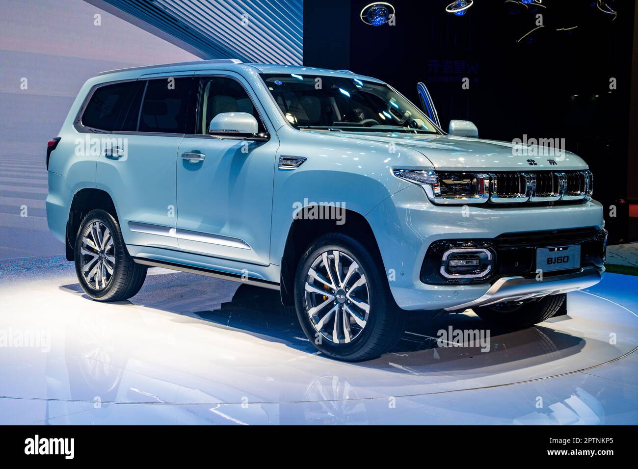 Beijing BJ60 SUV on display at the 2023 Shanghai Auto Show Stock Photo - Alamy