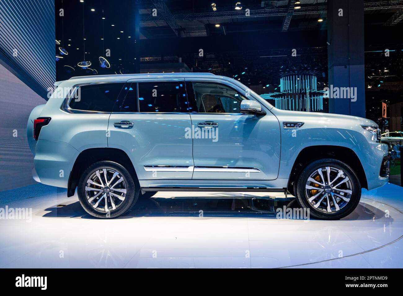 Beijing BJ60 SUV on display at the 2023 Shanghai Auto Show Stock Photo ...