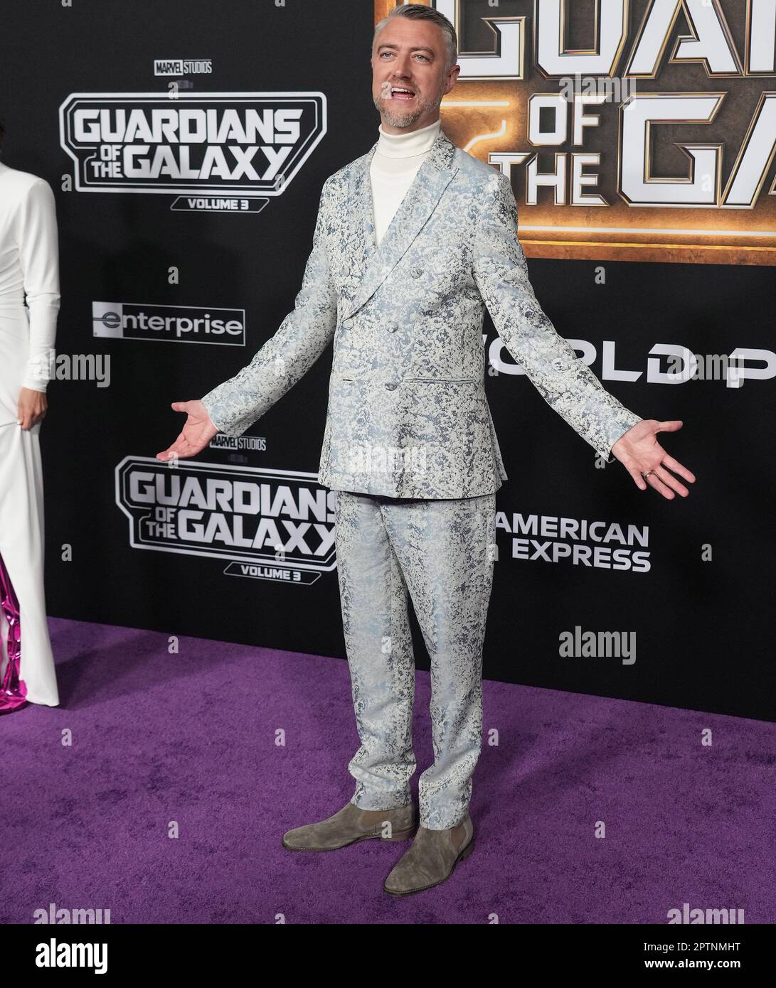Los Angeles, USA. 27th Apr, 2023. Sean Gunn arrives at the GUARDIANS OF ...