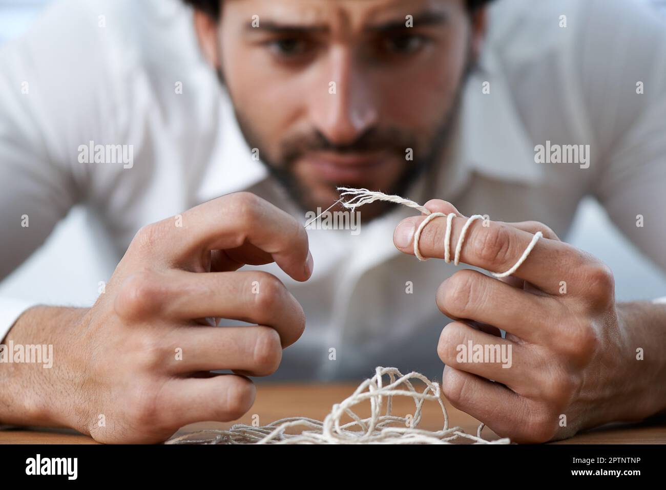 Threading a needle hi-res stock photography and images - Alamy