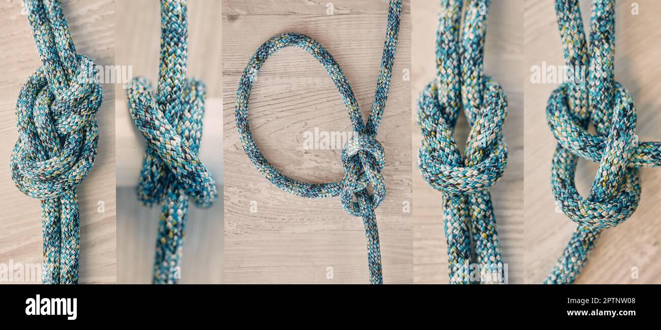 Double rope patterns hi-res stock photography and images - Alamy