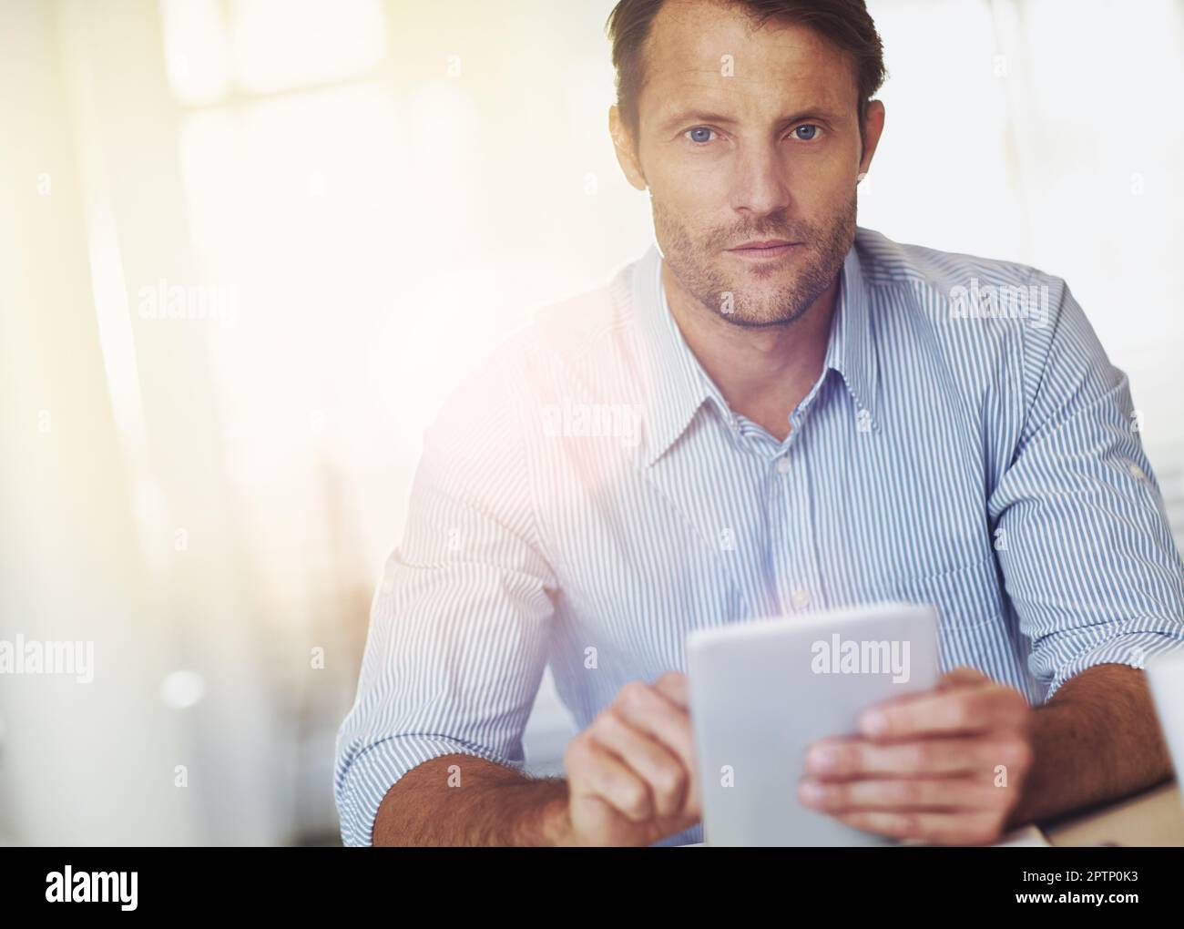 Hard work comes before success. Cropped portrait of a mature businssman ...