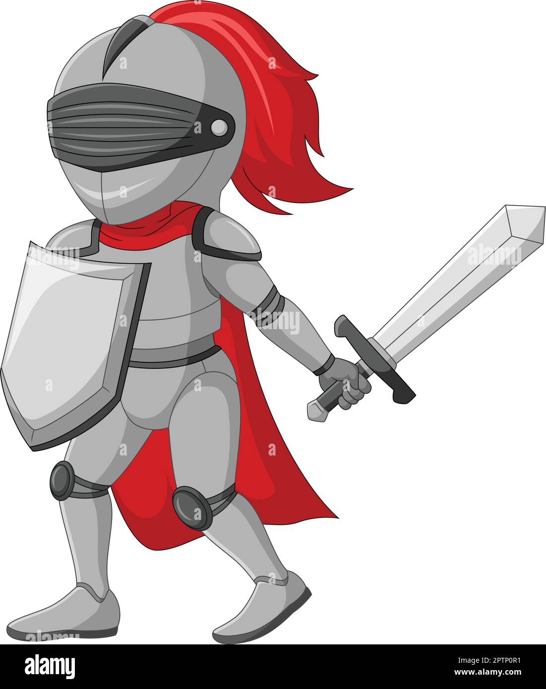 Crusader knight man sword hi-res stock photography and images - Alamy