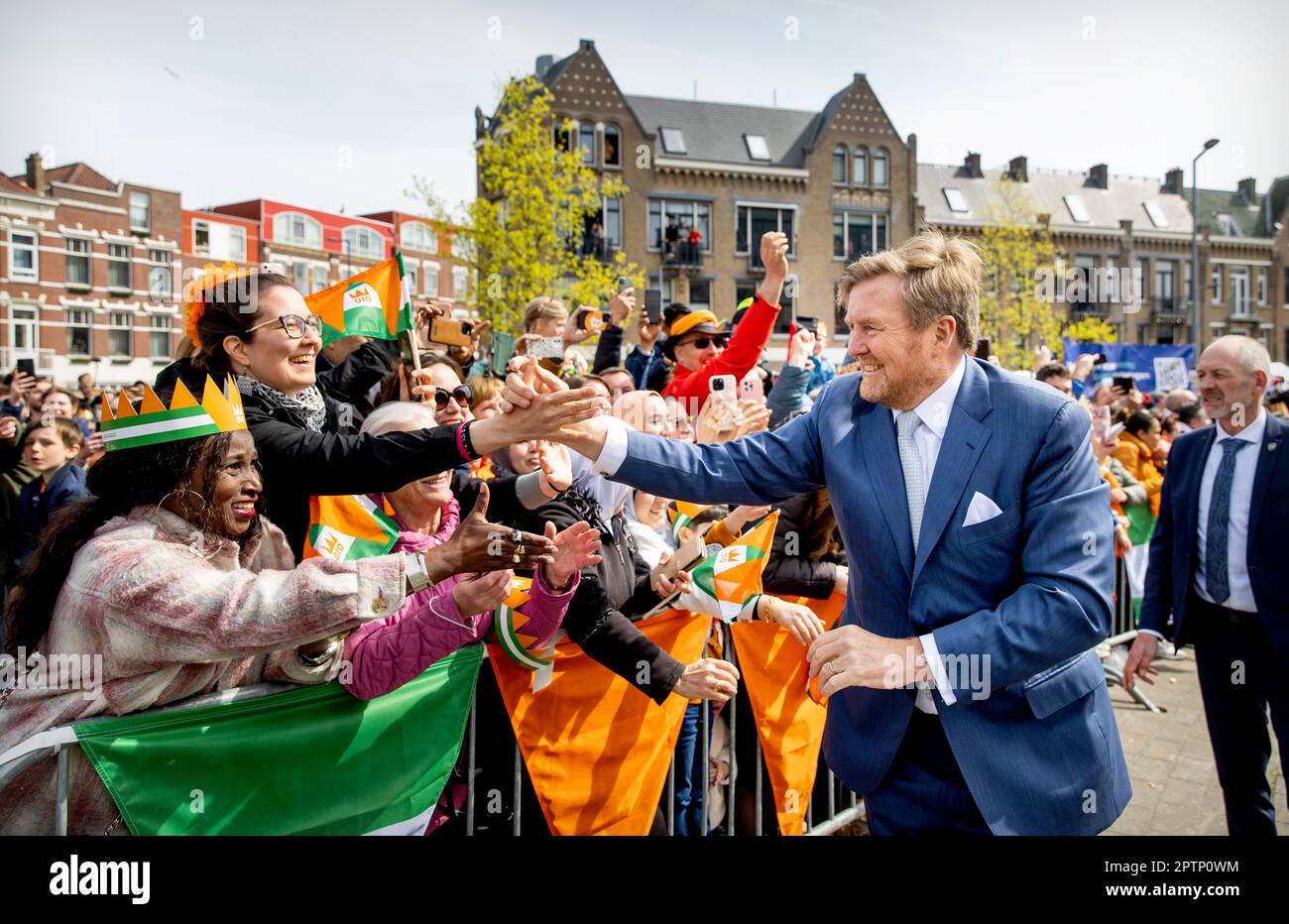 ROTTERDAM - King Willem-Alexander, Queen Maxima, Princess Amalia ...
