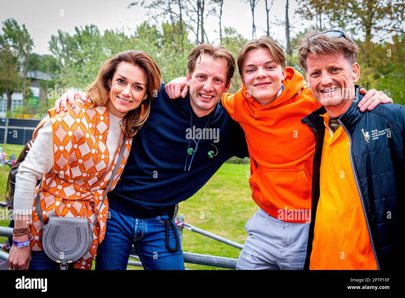 Rotterdam, 27 April 2023. DJ Prince Floris, Prince Pieter-Christiaan ...
