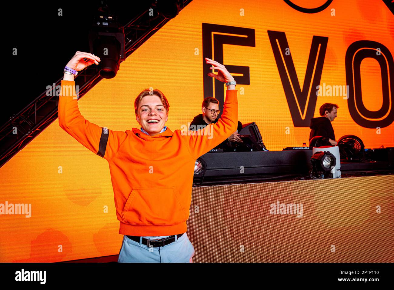 Dutch royals at kingsland festival hi-res stock photography and images ...