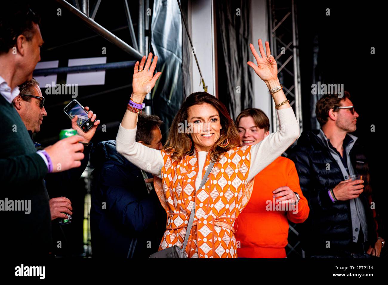 Rotterdam, 27 April 2023. DJ Prince Floris, Prince Pieter-Christiaan ...