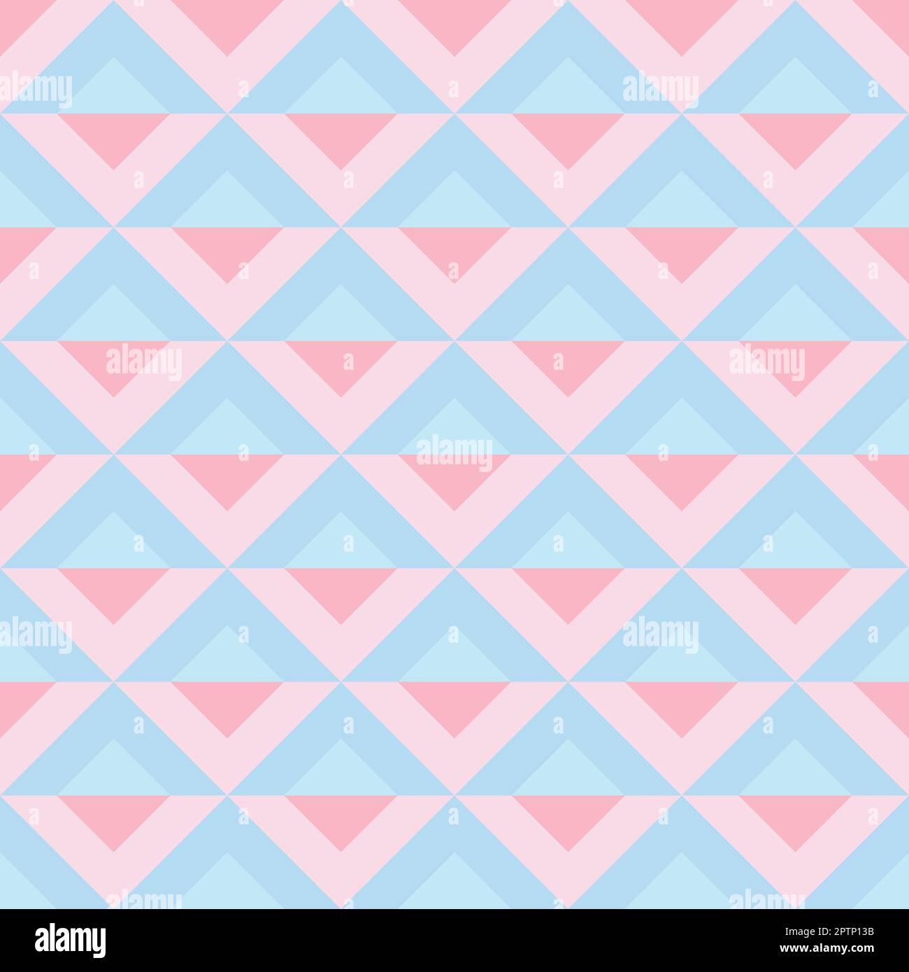 Pastel blue and pink vintage geometric pattern vector Stock Vector ...