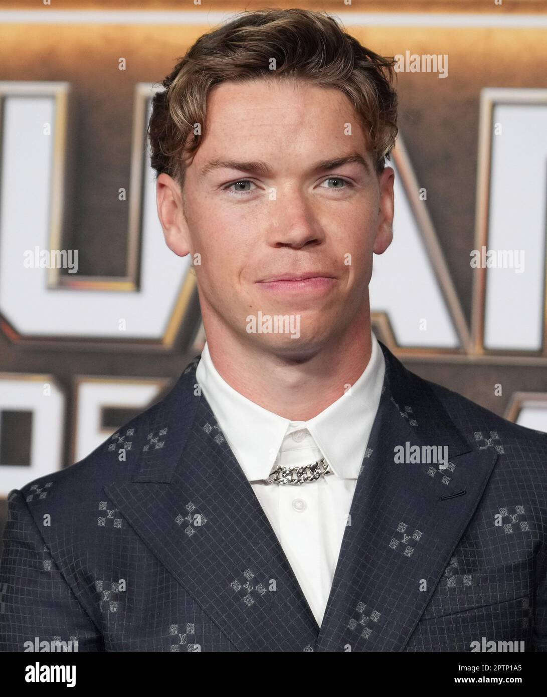 Will Poulter arrives at the GUARDIANS OF THE GALAXY VOL. 3 World ...