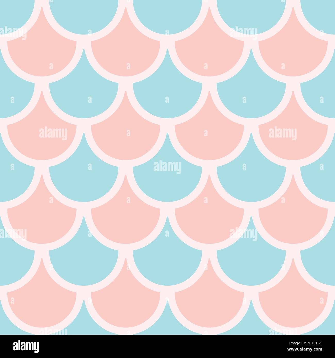 Mermaid scale tile seamless Stock Vector Images - Alamy