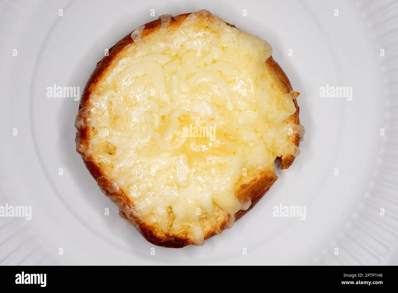 Toasted cheese on bread roll Stock Photo - Alamy