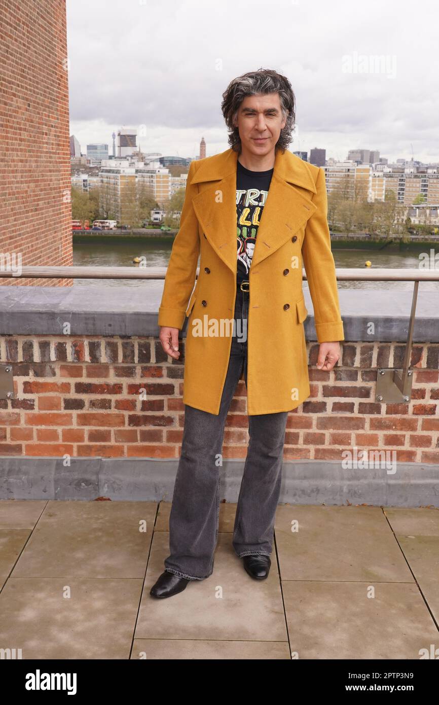 James Lance attending a photo call for season 3 of the Apple TV+ series ...