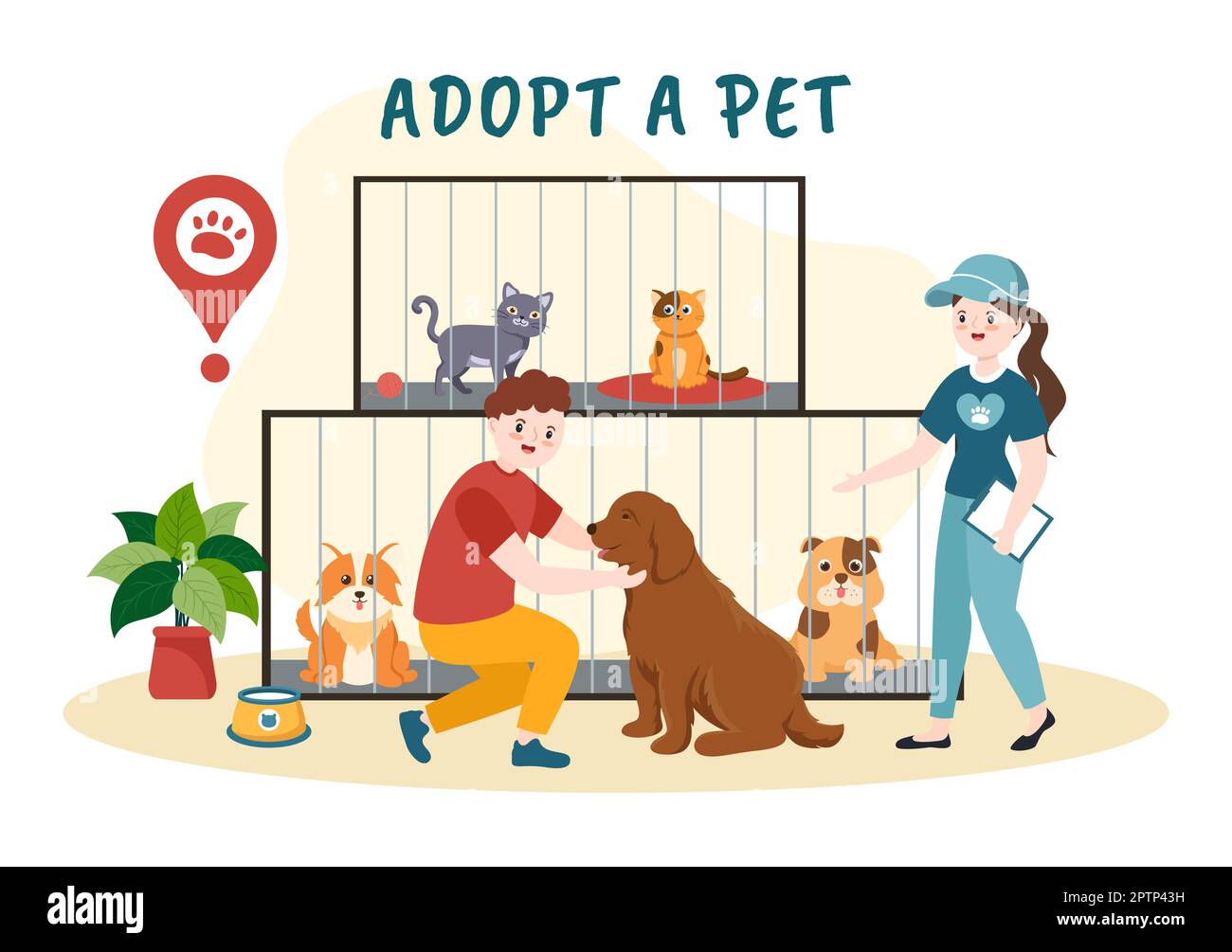 Adopt a Pet From an Animal Shelter in the Form of Cats or Dogs to Care ...