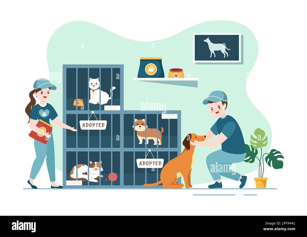 Adopt a Pet From an Animal Shelter in the Form of Cats or Dogs to Care ...